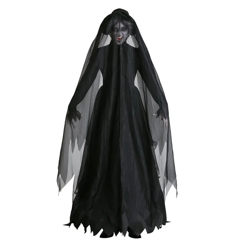 Kostum Cosplay Setan Gelap Pria Dewasa Kostum Pesta Halloween Baju ...