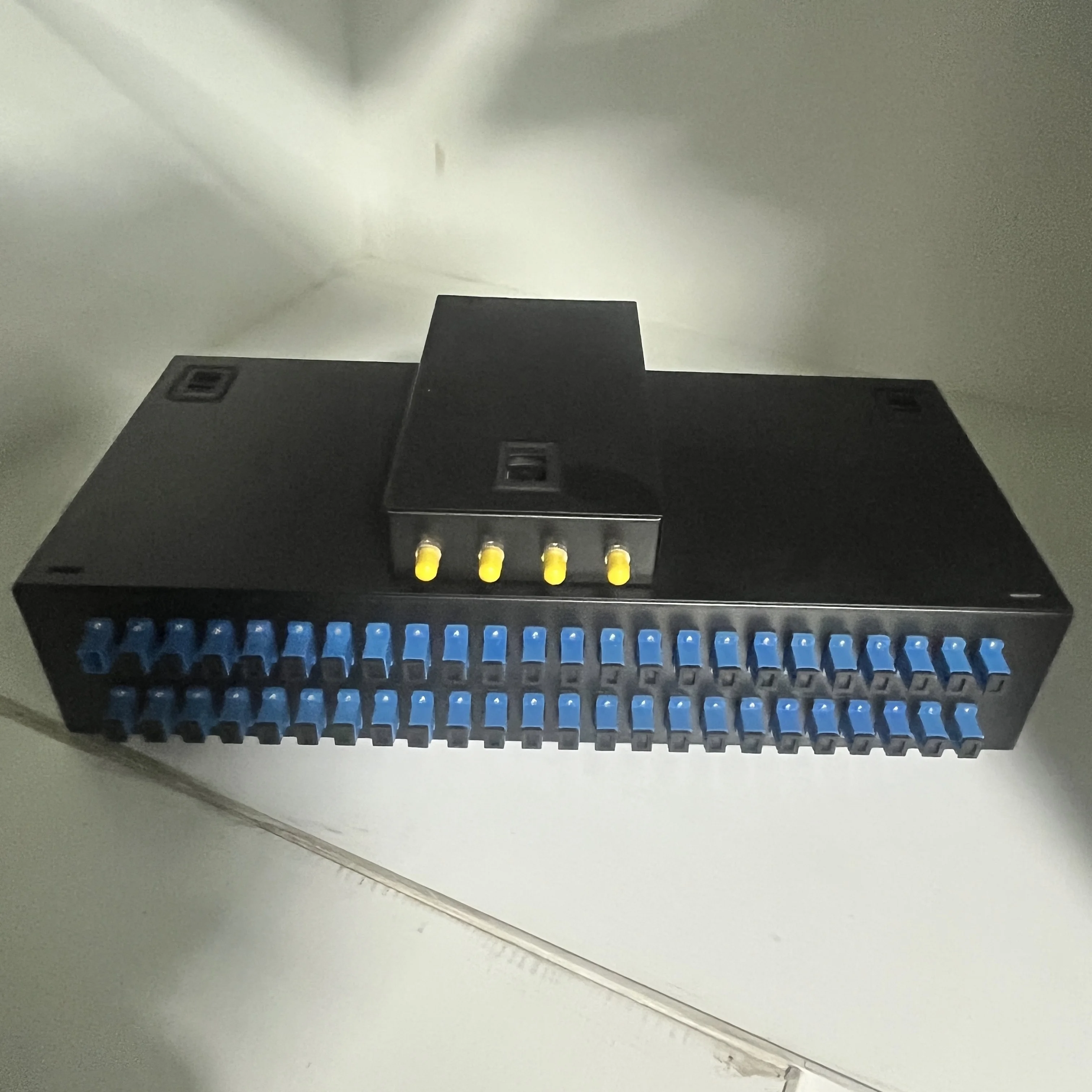 19 Inch 12 24 48 Cores Odf 1 U Fiber Optic Distribution Frame 24 Port ...