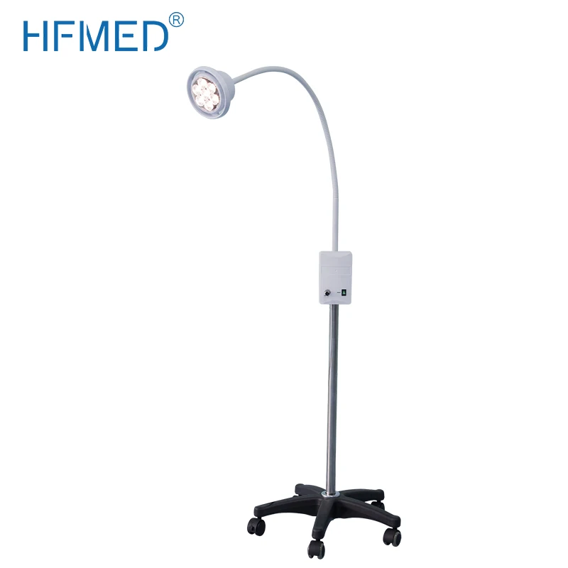 Hospital Medical Gooseneck Portable Medical Examination Lamp Led Examination Lamp Floor Stand ...