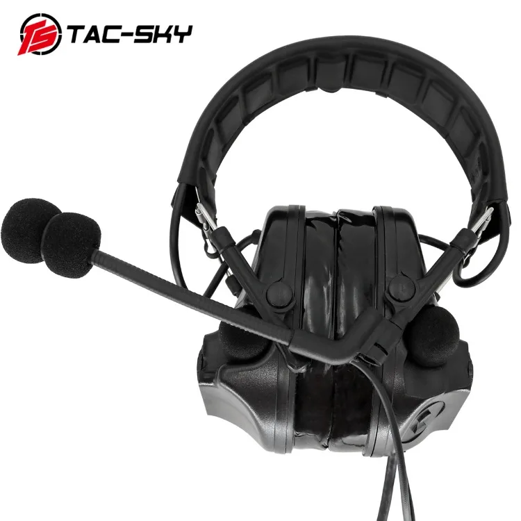 Tstac-sky Comtac Iii New Detachable Headband Silicone Earcups Noise ...