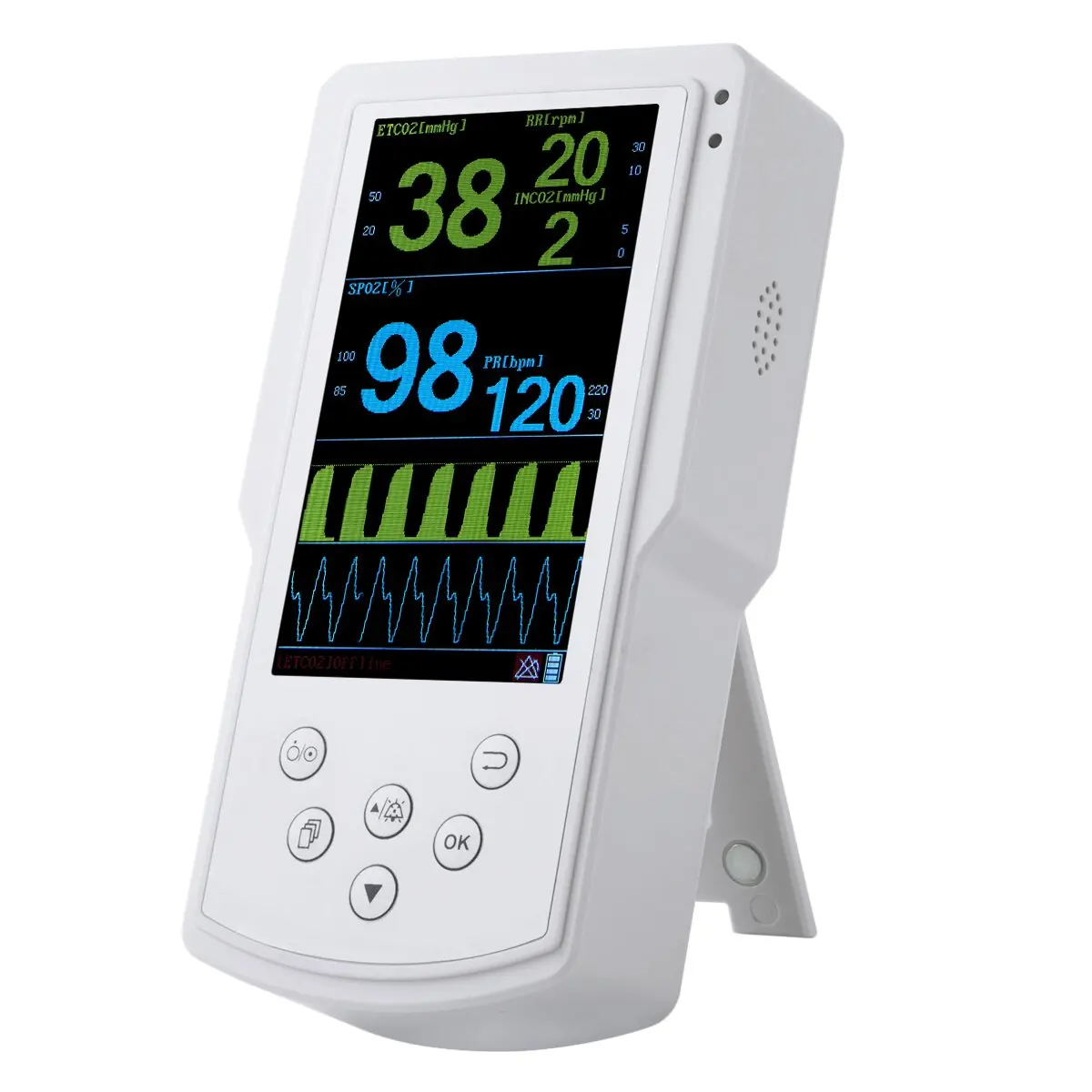 Pulse Oximeters Handheld Neonatal Monitor With Respiration Etco2 - Buy ...