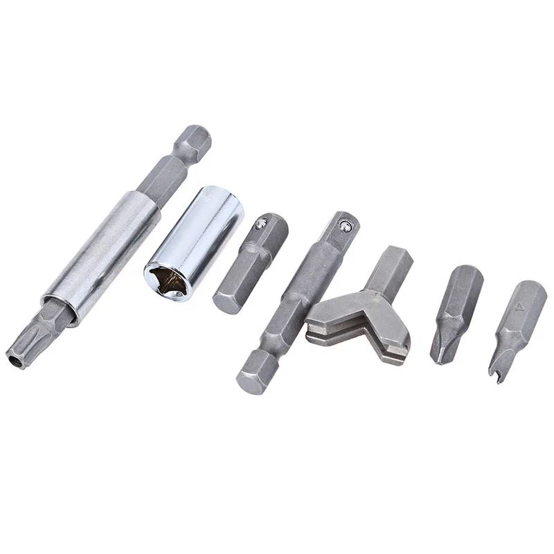 100 Pieces Security Bit Set Tool Box U Type Screwdriver Bits