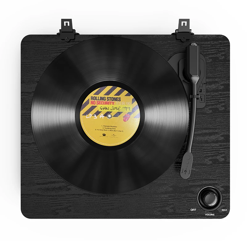 Wooden Turntable Record Player With Build-in Speaker 3 Turntable Record ...