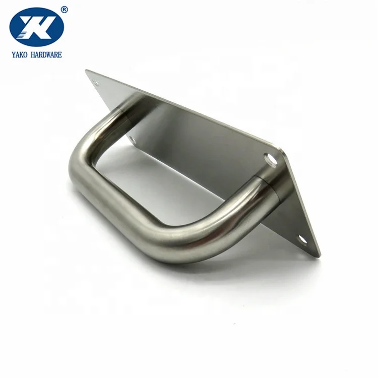 Luxury Hotel Panel Door Handle Gold Door Handle Stainless Steel Hollow ...