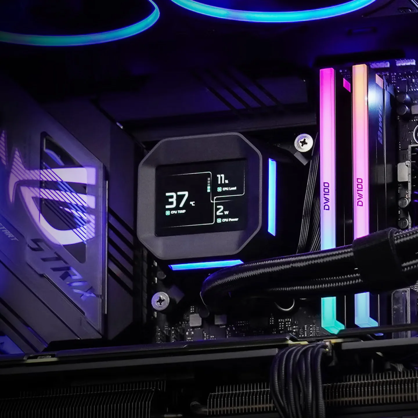 Deepcool LM360 ARGB CPU AIO Liquid Cooler - 360mm IPS Screen