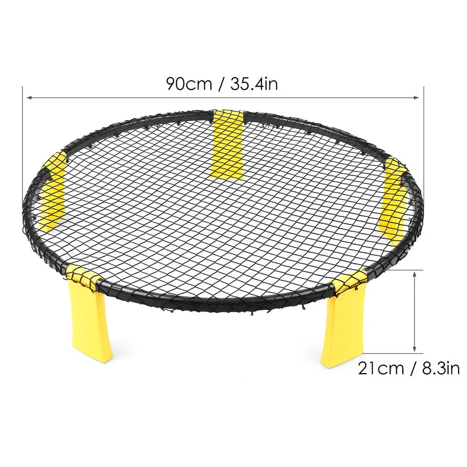 ZJFIT Beach Spike Inflatable Spike Mini Beach Volleyball PVC Volley ...