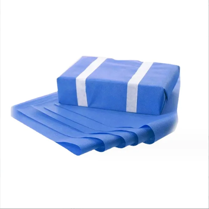 SMS Sterilization Crepe Wrapping Paper Sterile Surgical Wraps Nonwoven ...
