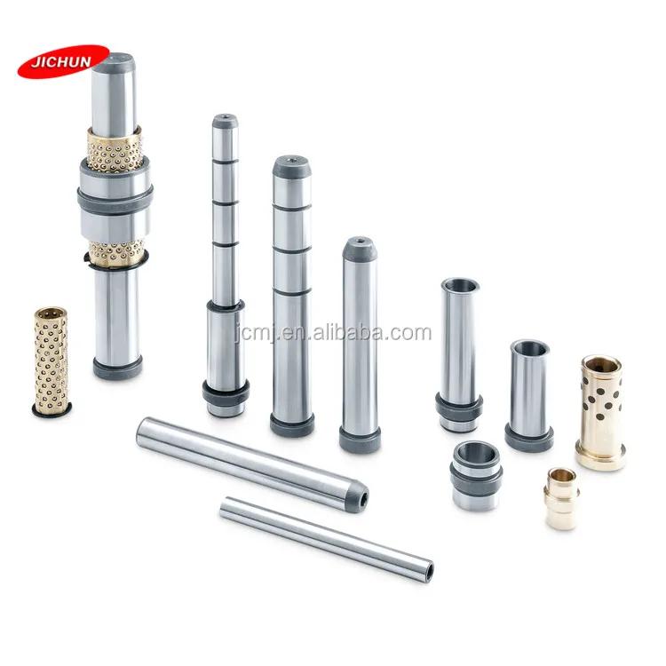 Dme/hasco/misumi Standard Guide Pillar,Angle Pin,Mould Straight Ejector ...