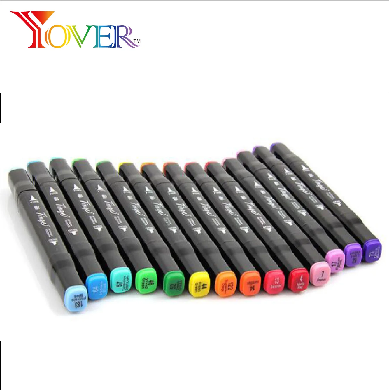80pcs Dual Tip Artist Alcohol Permanent Marker - Buy Alcohol Marker ...