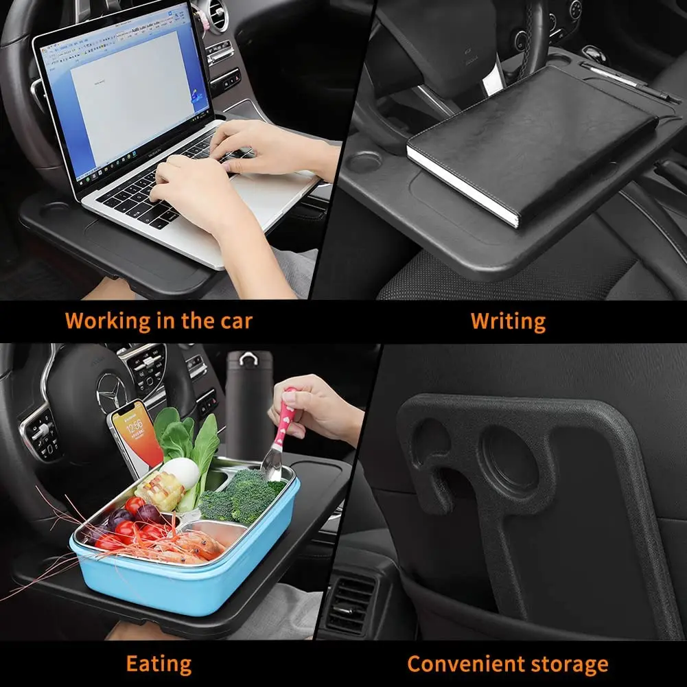 Car Steering Wheel Desk - Perfect for Constant Travelers