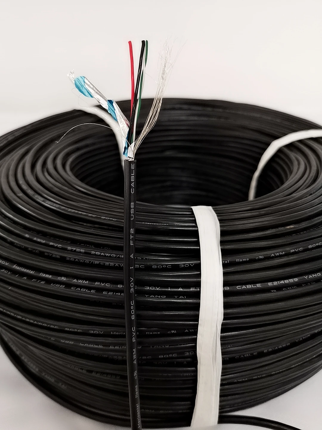 UL2725 4 Core Cable with AES Ground Wire and PVC Insulation
