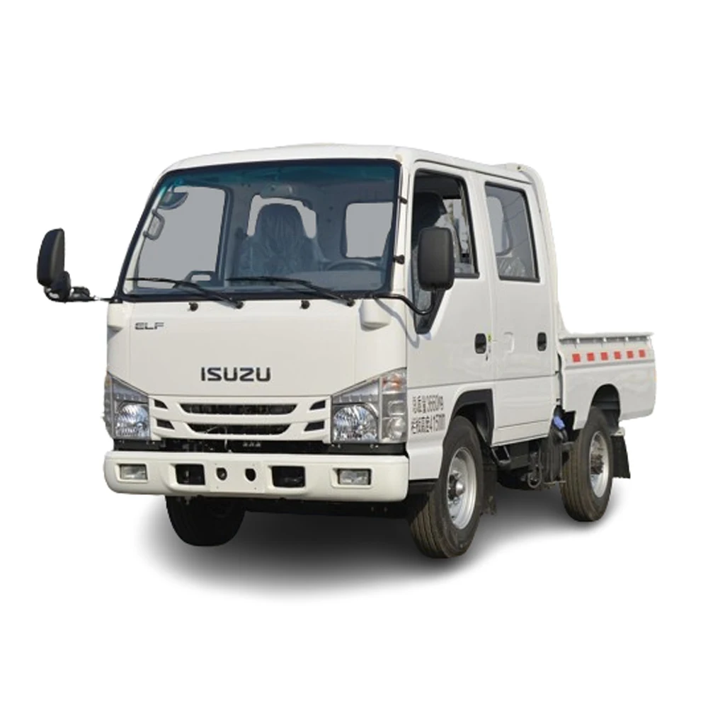 New Isuzu 4x2 Light Cargo Truck 5ton 6ton Double Cab Mini Cargo Truck L ...