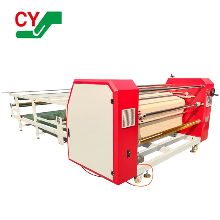 1.7mts Roll To Roll Sublimation Heat Press Machine Heat Transfer Roller ...