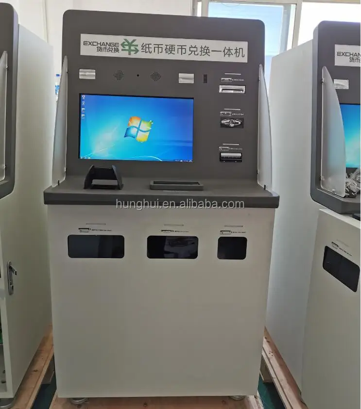 Cash To Cash/ Cash To Coin Machine For Currency Exchange - Buy Currency ...