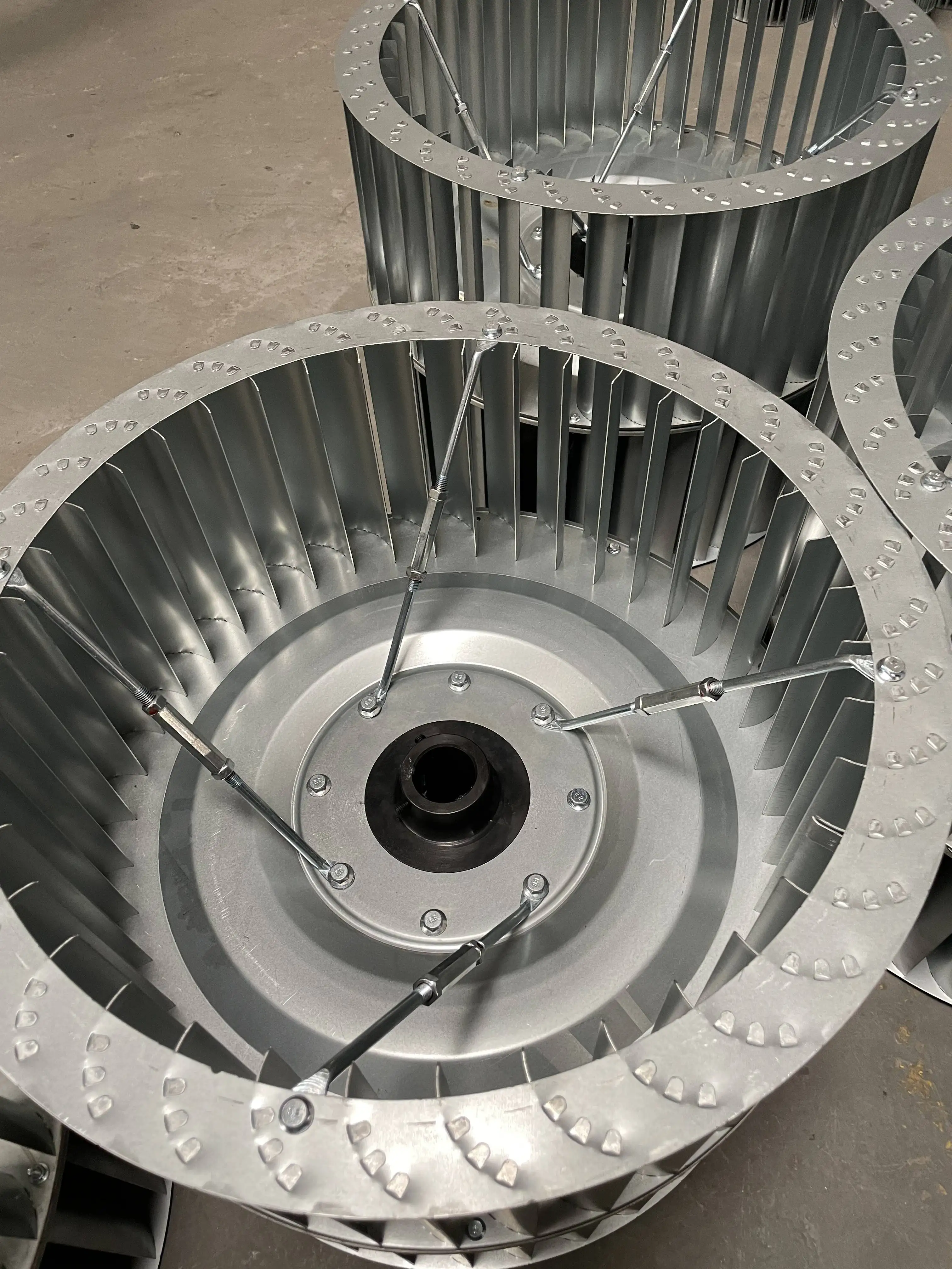 Centrifugal Forward Backward Blower Fan Impeller For Industrial ...