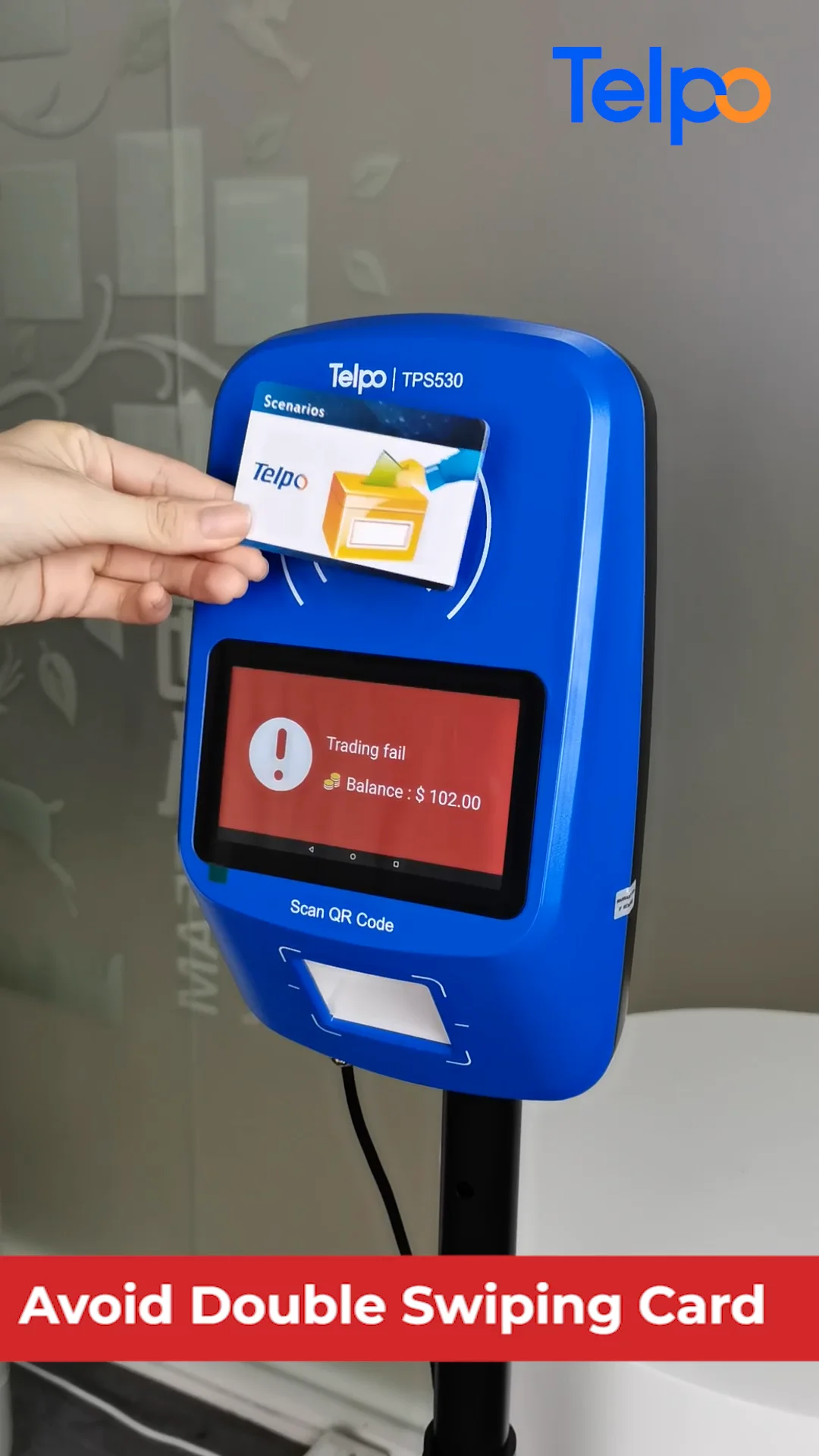 Portable Bus Ticket Printer and Bus Validator System with QR Code Scanner