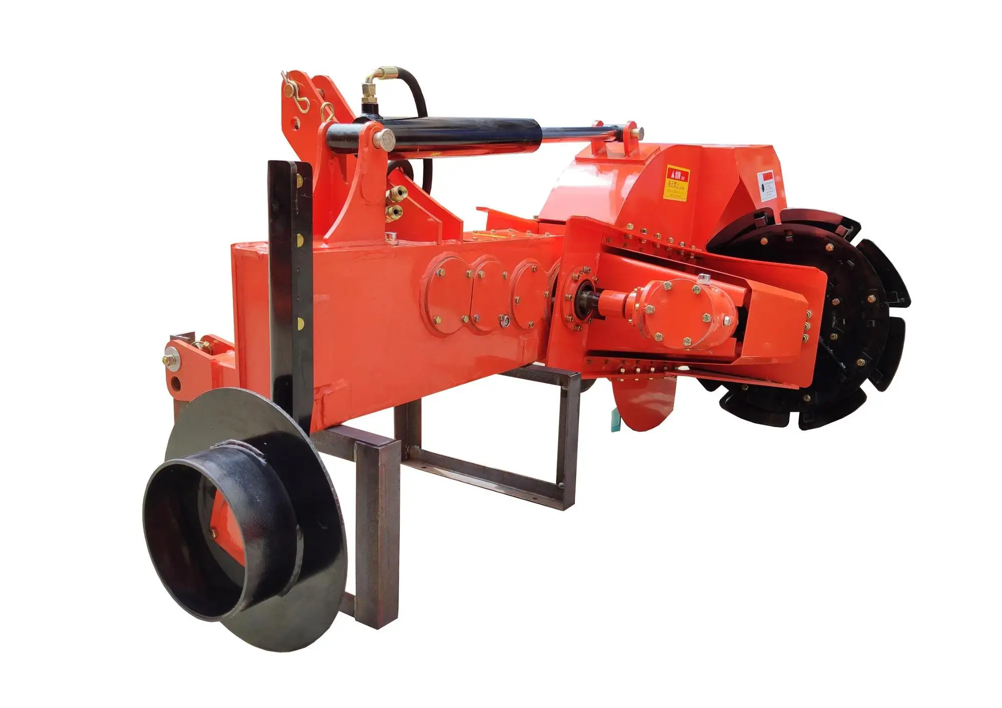 Farm Tractor Mounted Ridging Plough Disc Ridger With Tiller - Buy ...