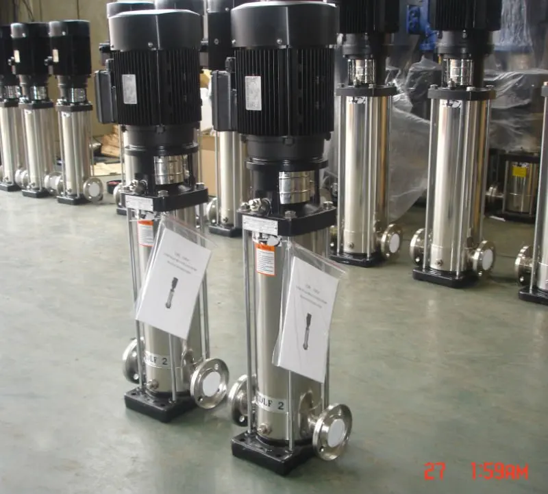 Stainless Steel 304 316 Vertical Multistage Pump for Water Booster