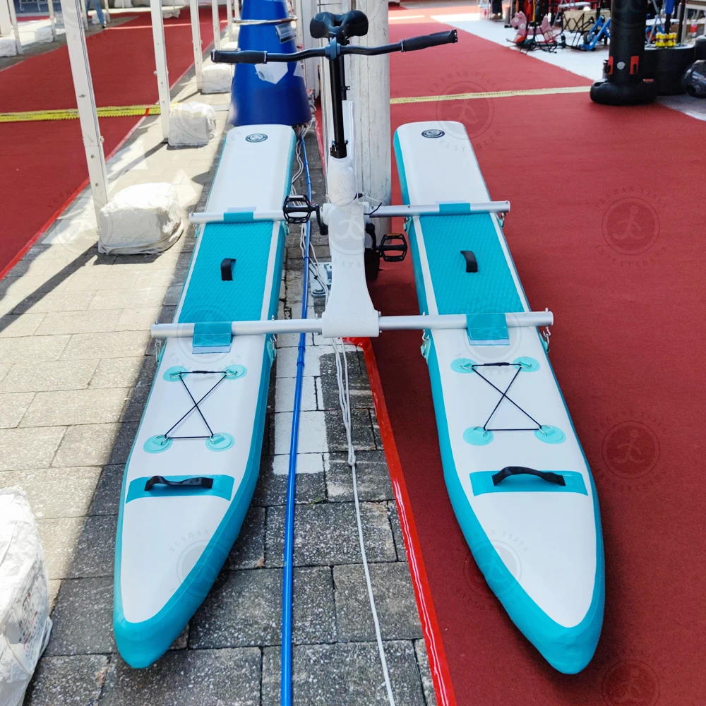 Cheap Water Bike Boat Inflatable Water Bicycle Aqua Bike Floating Water ...