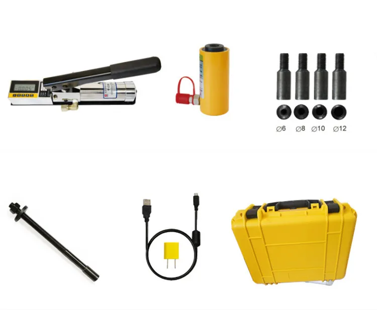Portable Anchor Bolt Pull Out Tester - 10ton Capacity