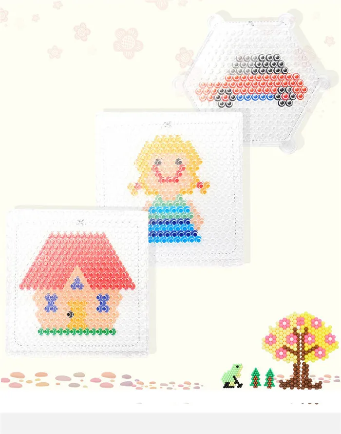 Water Fuse Beads Kit - 24 Colors, 3000 Beads for Crafts