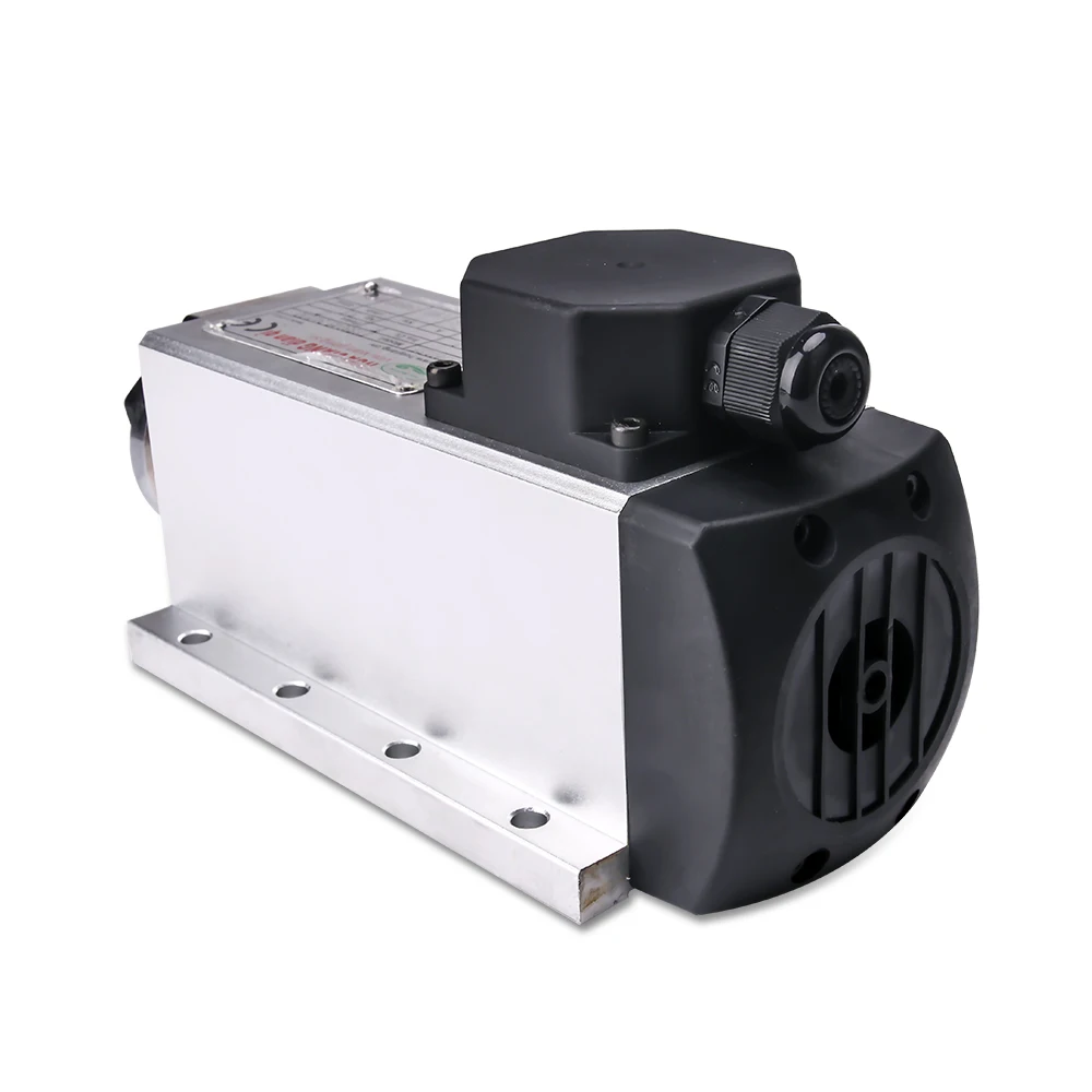High Speed Cnc Spindle 1.5 Kw 110v/220v Square Air Cooled Spindle Motor ...