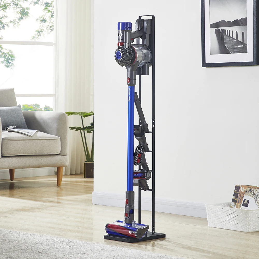 To Dyson Vacuum Cleaner Bracket Storage Rack Free Punching Rack Vacuum ...