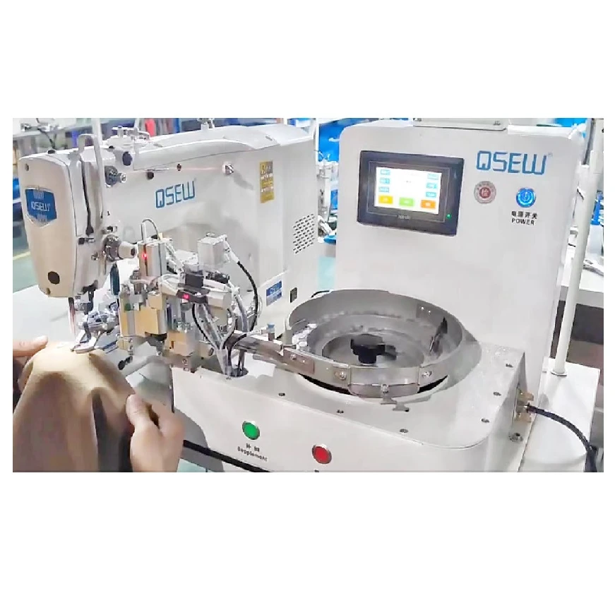 QS-1903A-516AE Automatic Button Feeding Machine Automatic Button Sewing Machine Industrial ...
