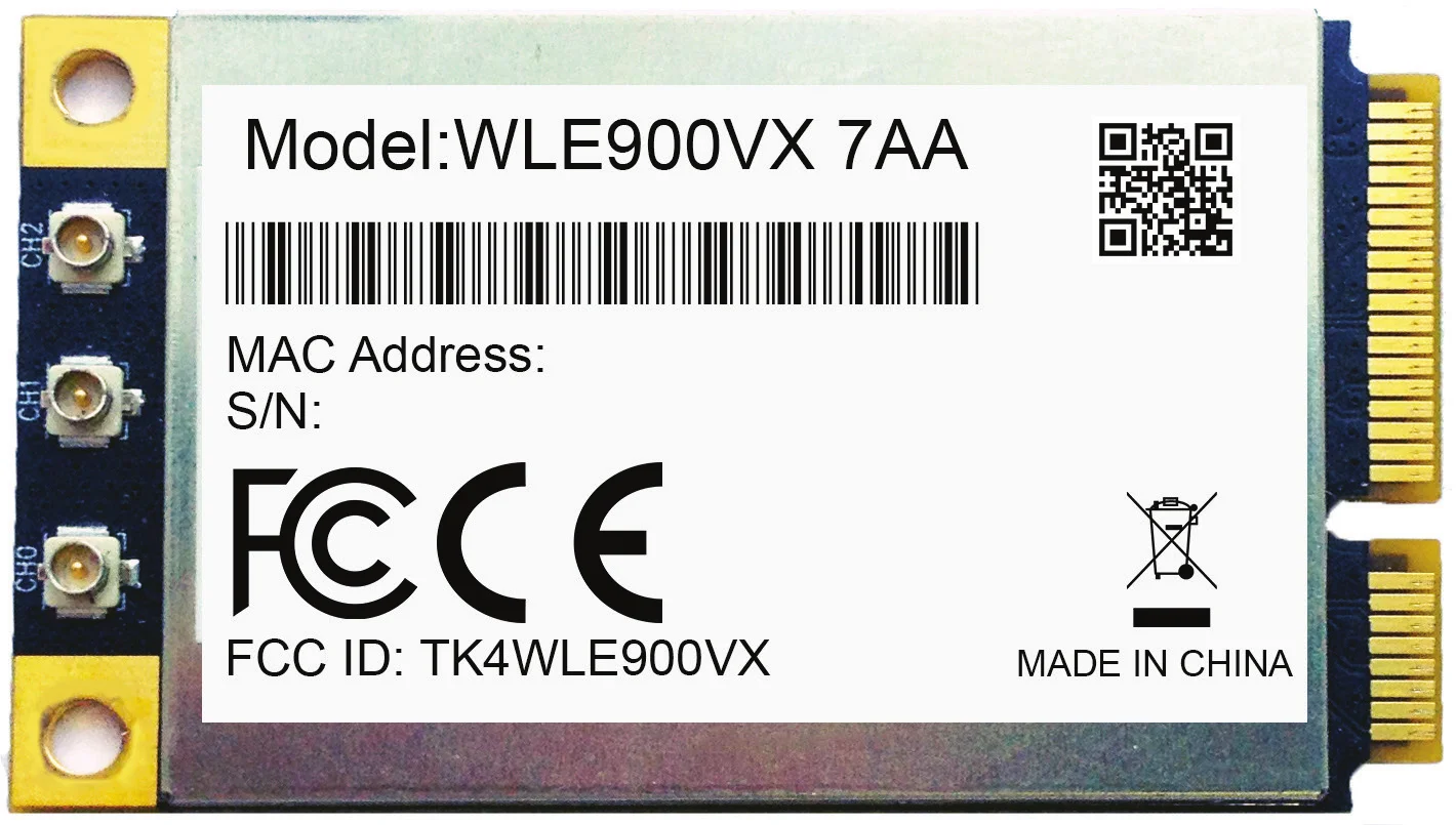 Qca9880 Compex Wle900vx Dual Band 2.4&5 Ghz 3x3 Mimo 802.11ac Mini Pcie ...