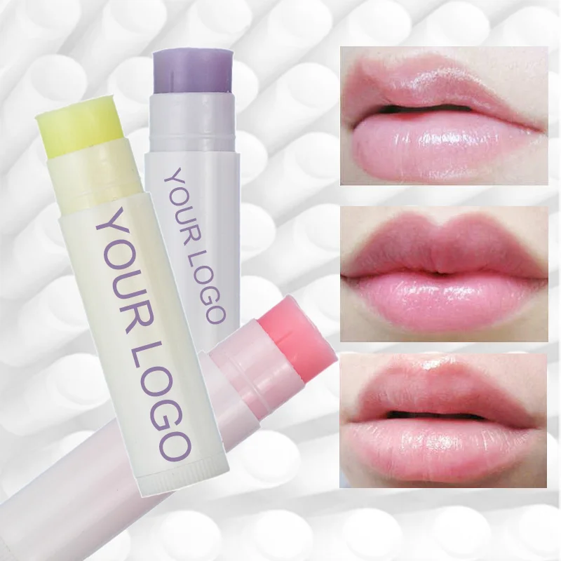 Custom Brand Logo Flavored Lip Balm Organic Natural Vegan Whitening ...