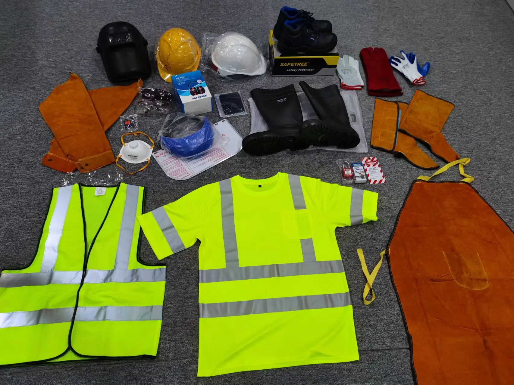 Full PPE Safety Equipment CE ANSI Personal Protection Gears High ...