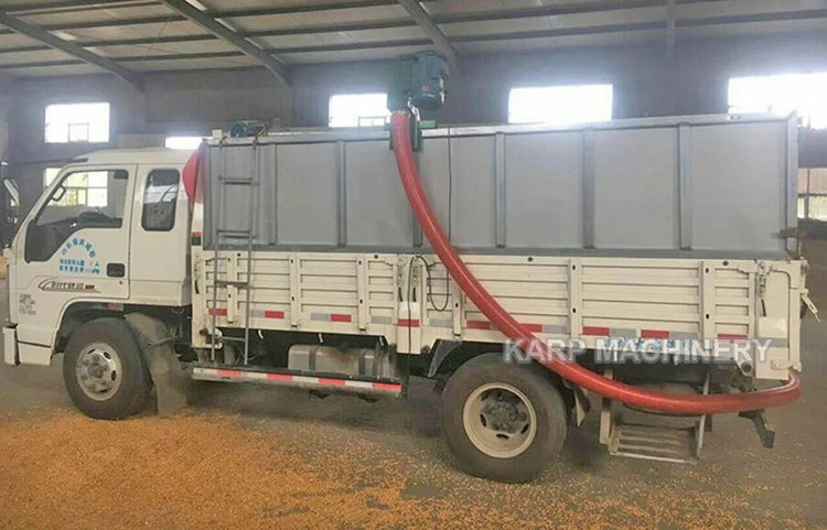 Plastic Flexible Screw Conveyor For Wheat & Grain Handling - Oem