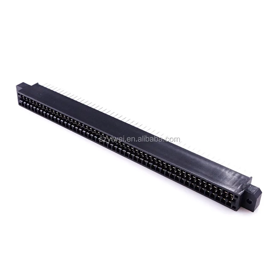 Card Edge Connector Slot 3.175 mm Pitch 100 Pin PCB Socket for Panel ...