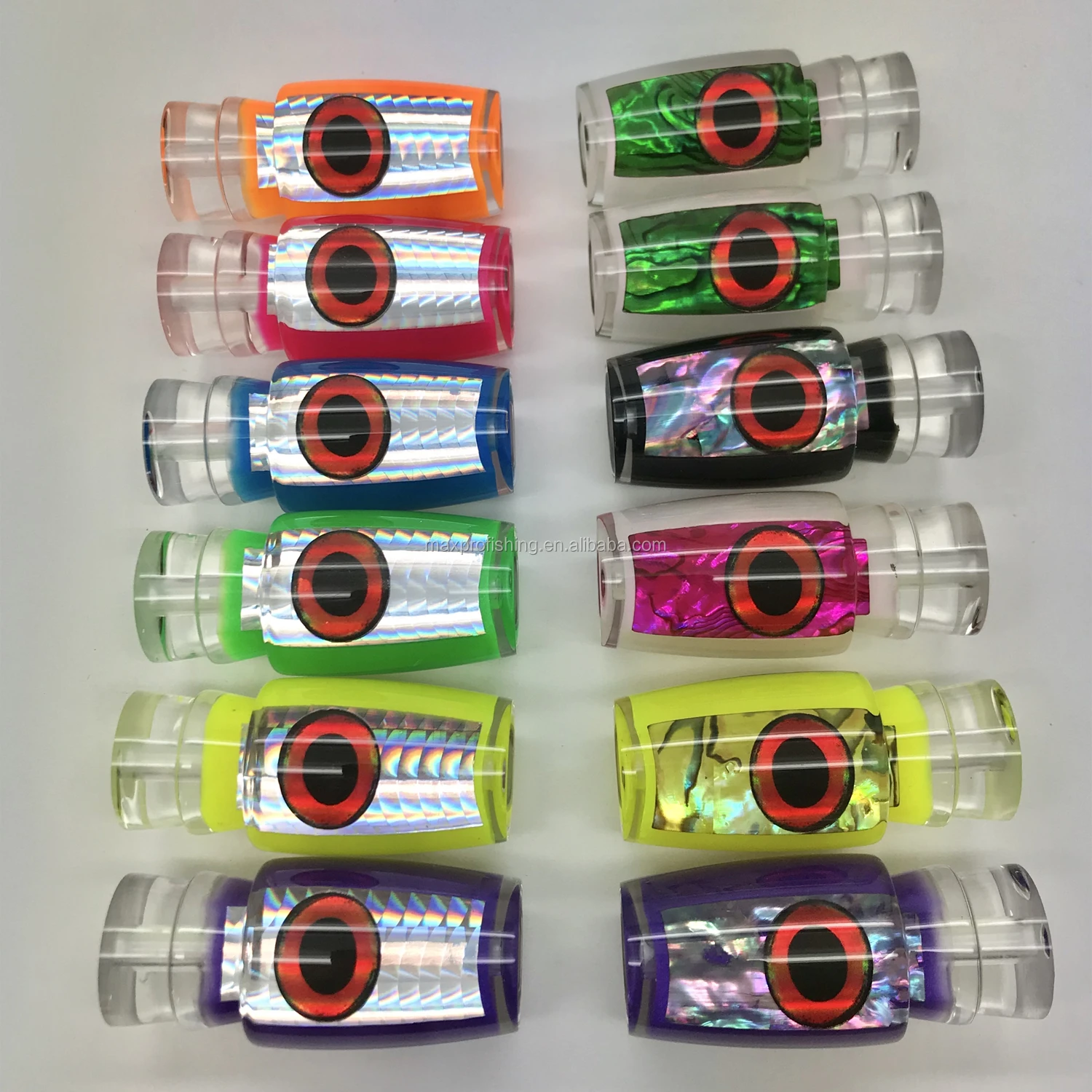 Abalone Inserts 8inch Mahi Mahi Fishing Resin Lures Big Game Saltwater ...