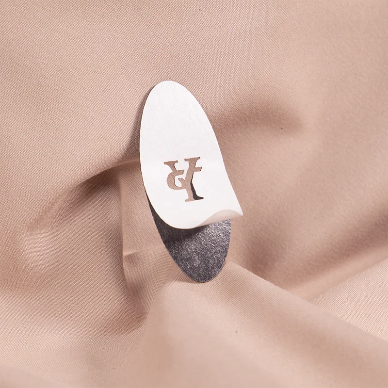 Flocking Sticker Hollow Logo Matt Black Custom Shaped Velvet Sticker ...