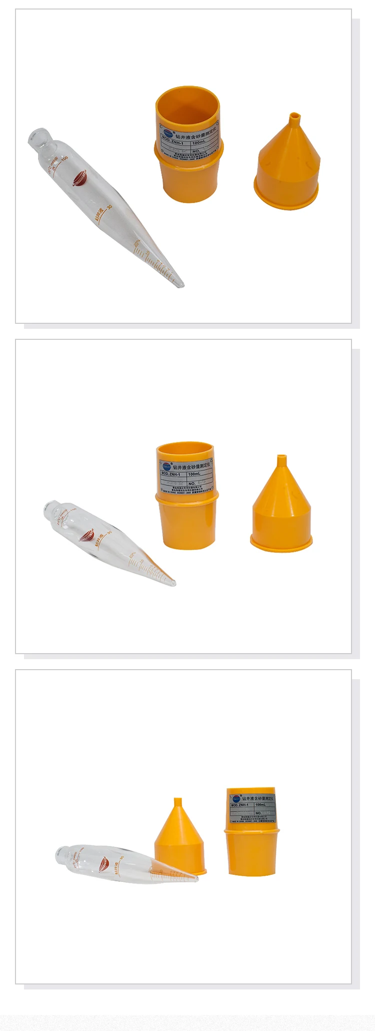 Reliable Sand Content Kit - Drilling Mud Tester Lab Device