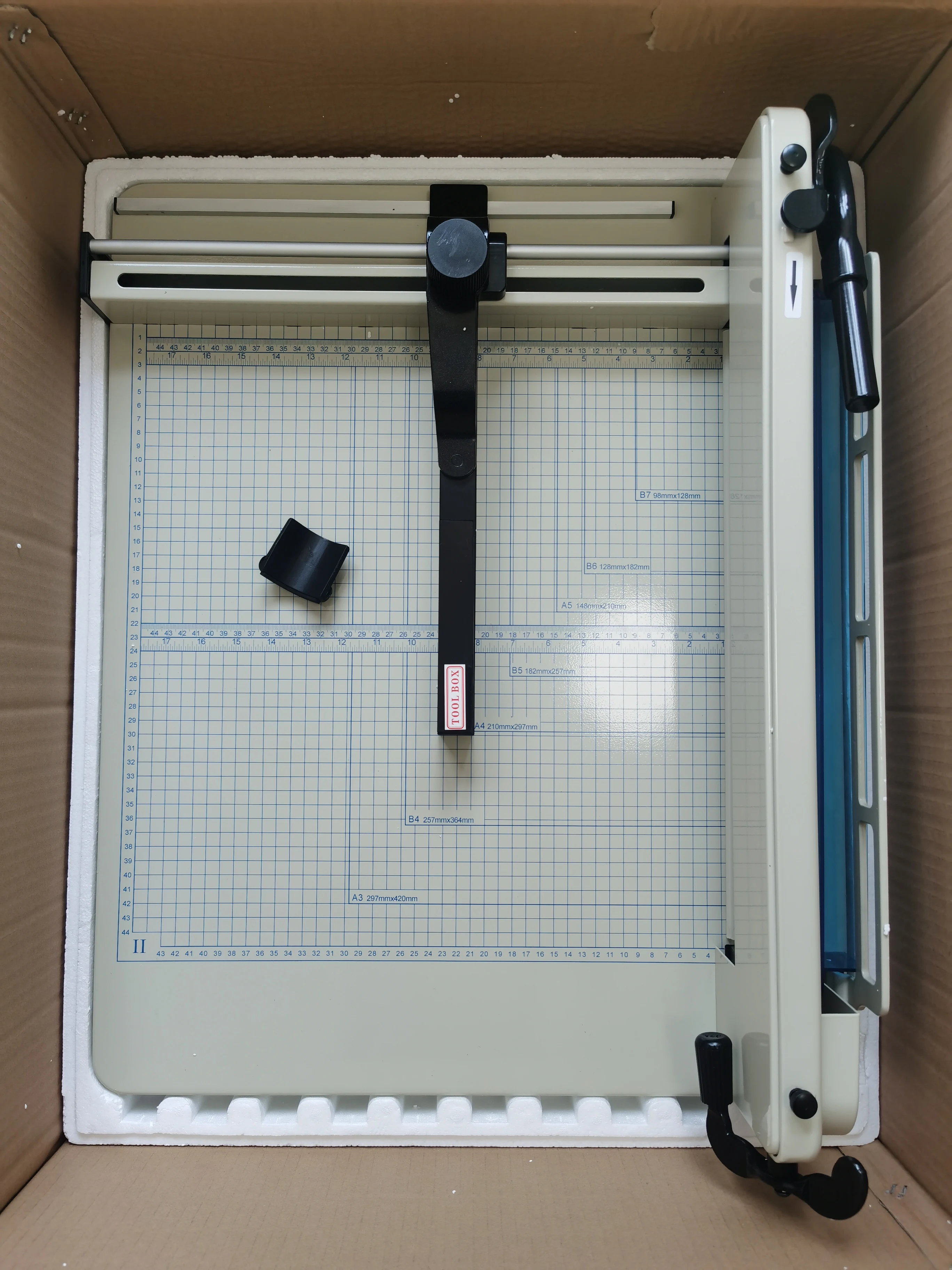 858 A3 Heavy Duty Paper Trimmer for 400 Sheets & Manual Cutter