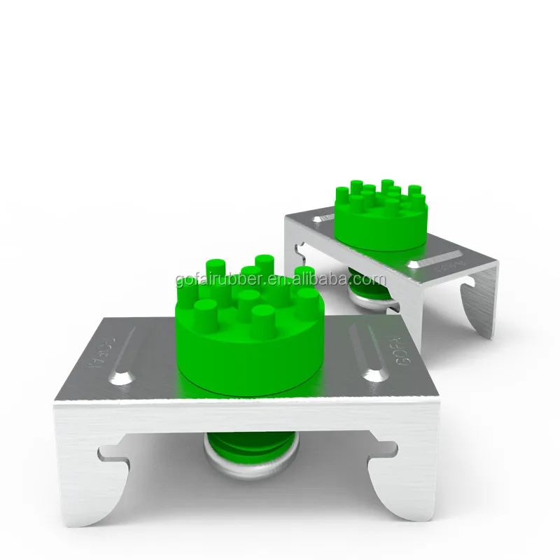 Stock RSIC-1, DC04 Rubber Resilient Sound Isolation Clips, GOFAI Quiet ...