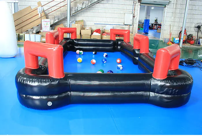 Inflatable Pool Table - Fun for All Ages - Easy Setup