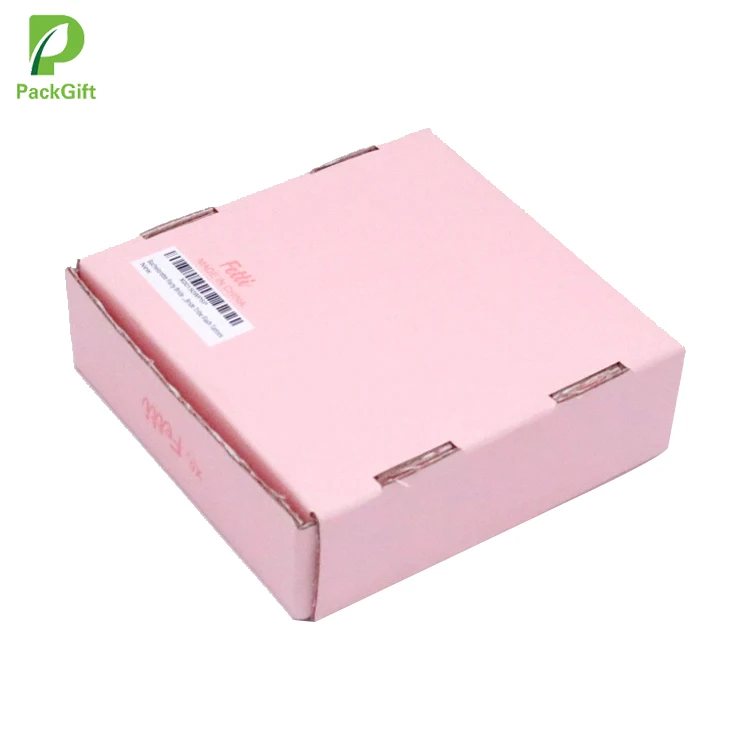 Customized Printing Pink Box Packaging - Cute & Eco-friendly