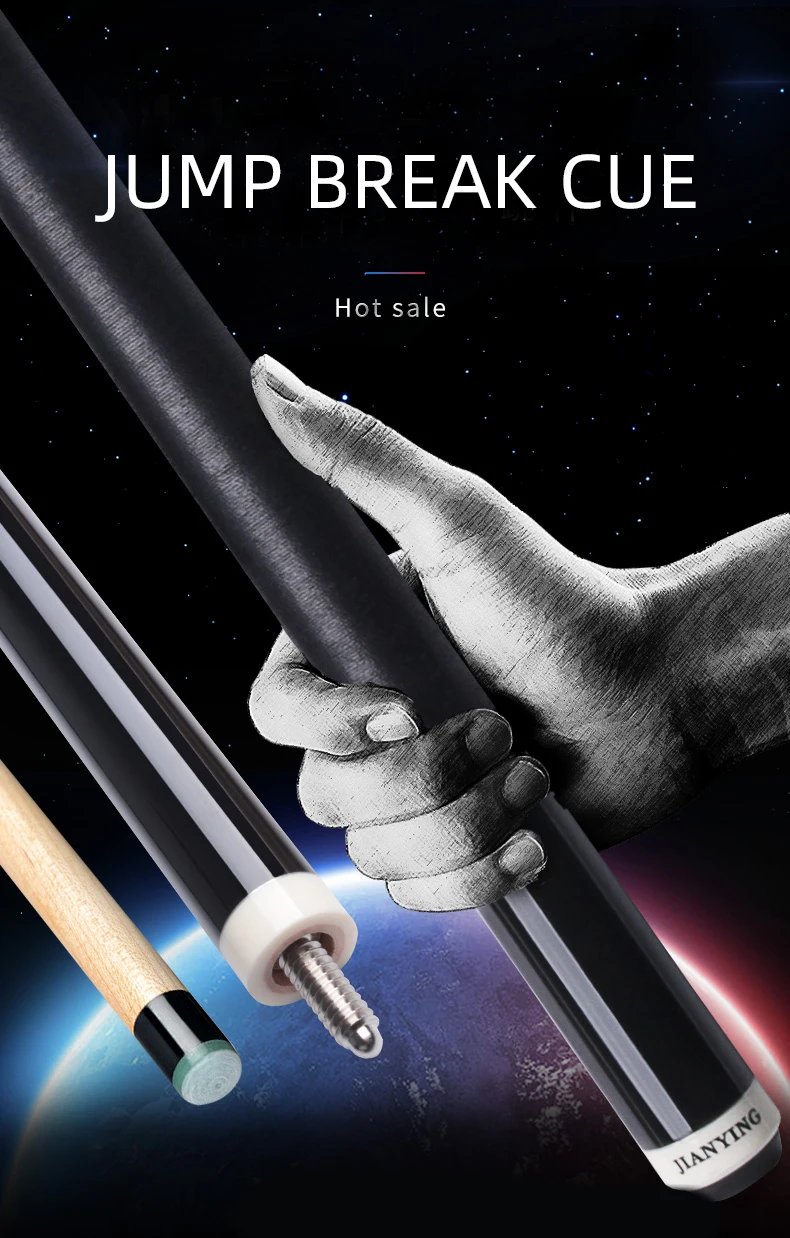 Jianying Punch Jump Cue - Professional Break Cue for Pool