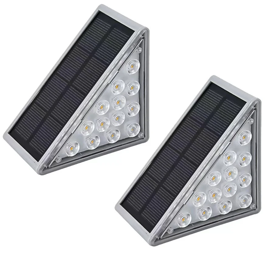 Factory Solar LED Stair Light With Motion Sensor Exterior Deck Lighting ...