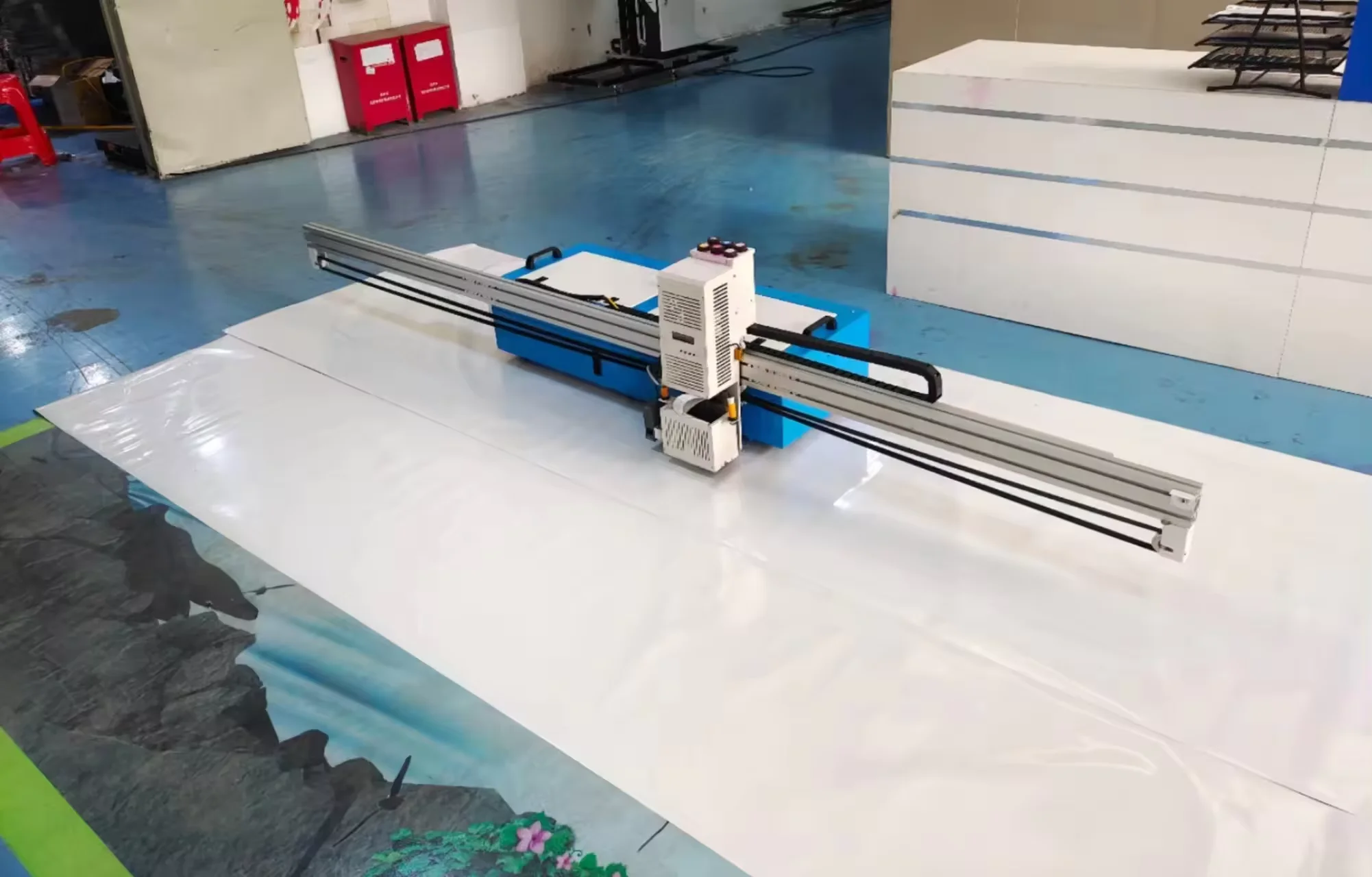 Yaomatec 3D Floor Wall Printer Automatic All-in-one Ceramic Glass Wood ...