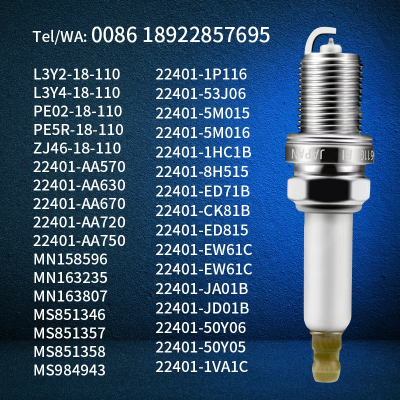 Spark Plug Oe. Ik20tt Fit For Toyota Haice Audi A4l A6l A7 A8l Q7 Polo Passat B6 Golf Bmw E46 ...