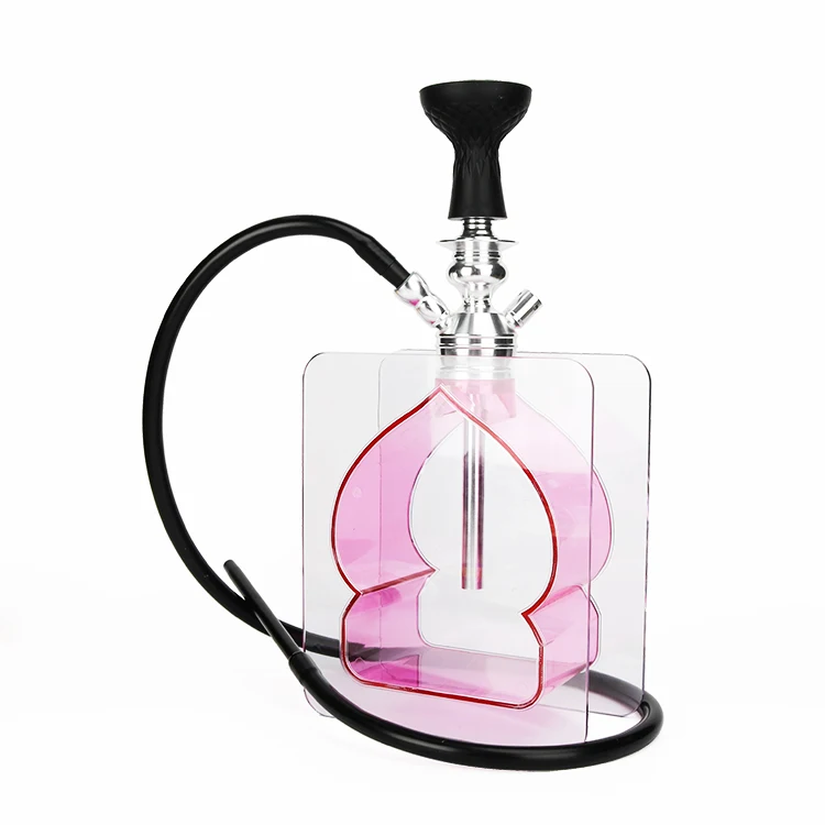 Hot Selling Hookah Shisha Plastic Customer Logo With Narguile Pink ...