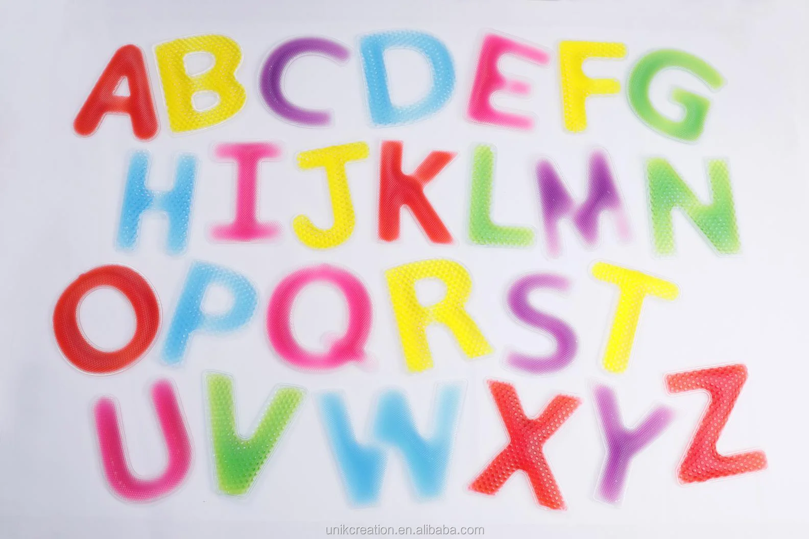 Educational English Letters - Tactile Toy for Autism Kids