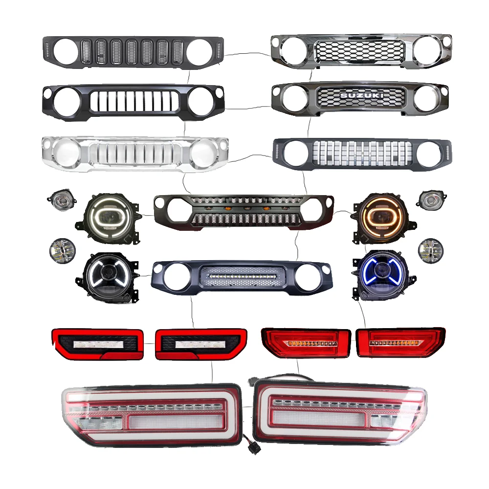 Jimny Accessories - Front Bumper Bull Bar for Suzuki Jimny