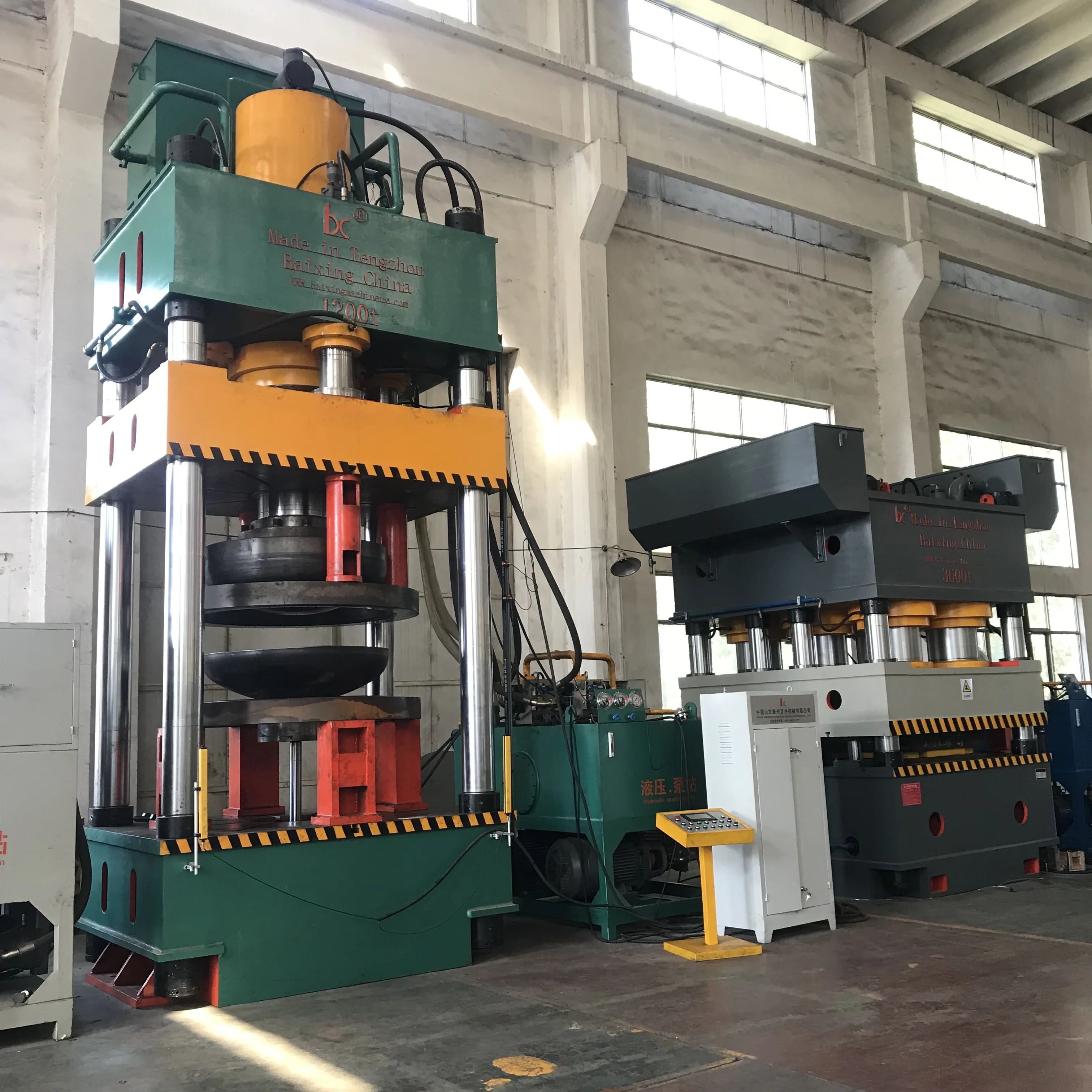 1200 Tons Steel Tank - Dished End Torispherical Head