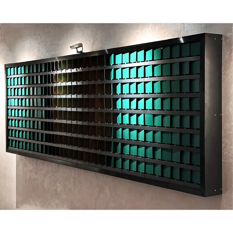 Interactive Art Installation - Mechanical Flip-Disc Kinetic Art