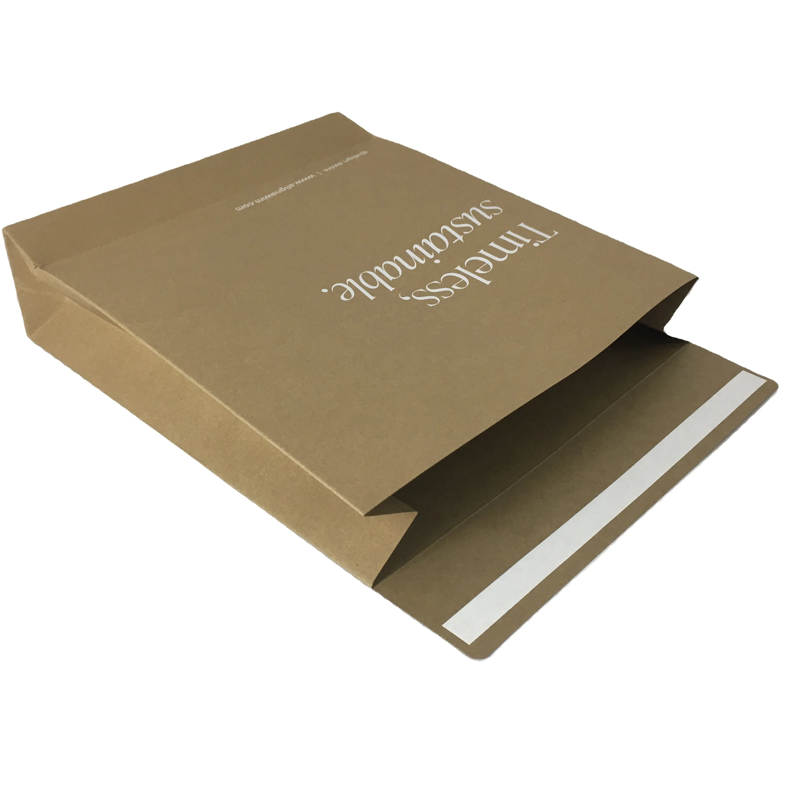 Eco-friendly Kraft Paper Mailer Bags - Custom Design